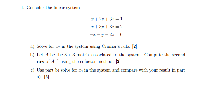 Solved Show all work please. x2 just means Y (ex: solve for | Chegg.com