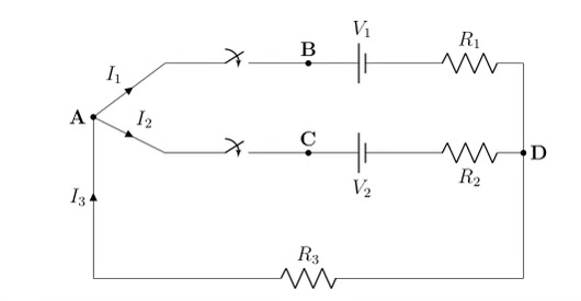 Solved Find I1, ﻿I2 ﻿and I3 ﻿using Kirchhoff law if | Chegg.com