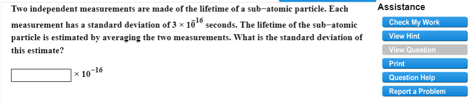Solved Assistance Two independent measurements are made of | Chegg.com
