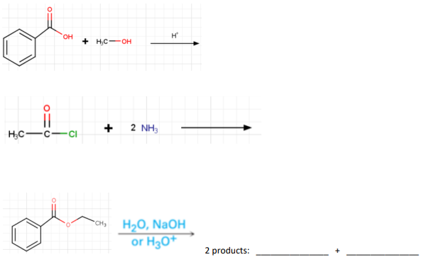 Solved +2NH3 2 products: | Chegg.com