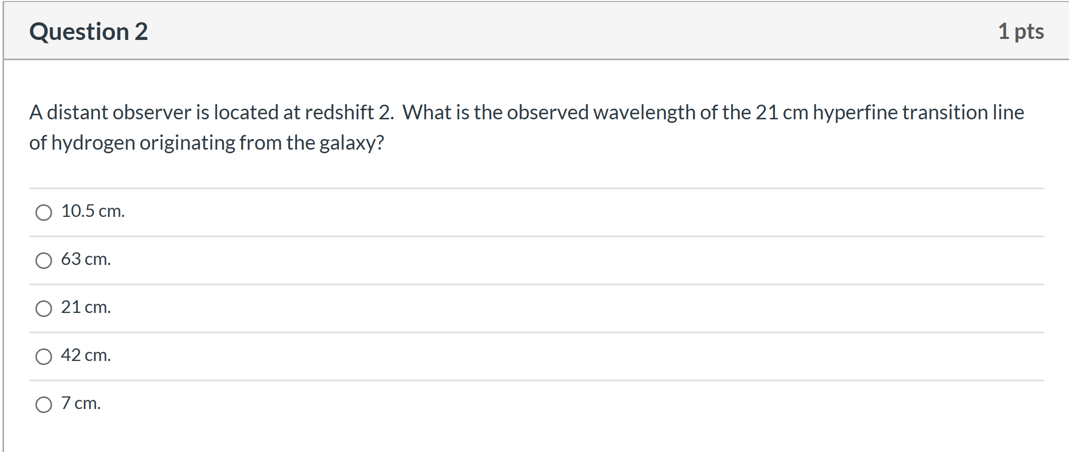 Solved A distant observer is located at redshift 2. What is | Chegg.com