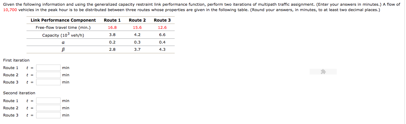 Given the following information and using the | Chegg.com