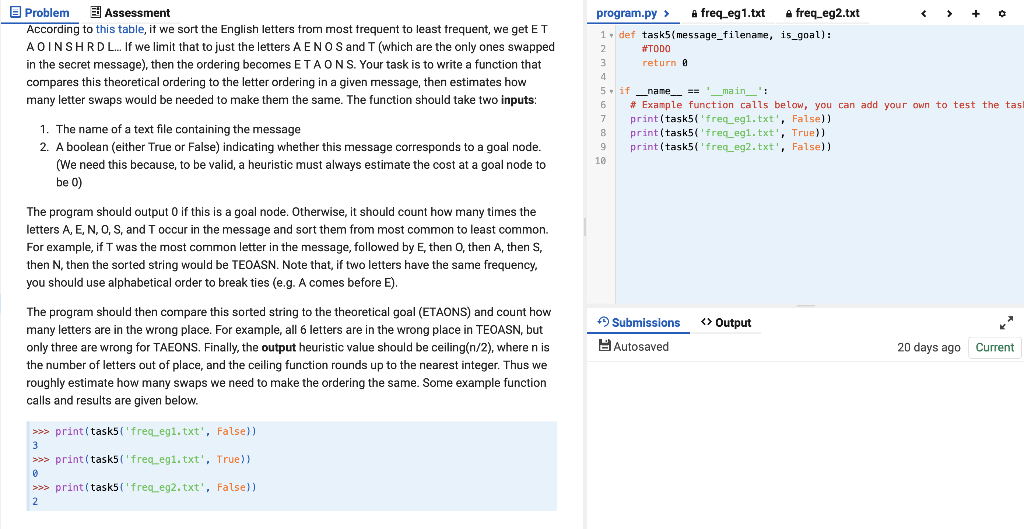 Solved How exciting! We've programmed our very own search | Chegg.com