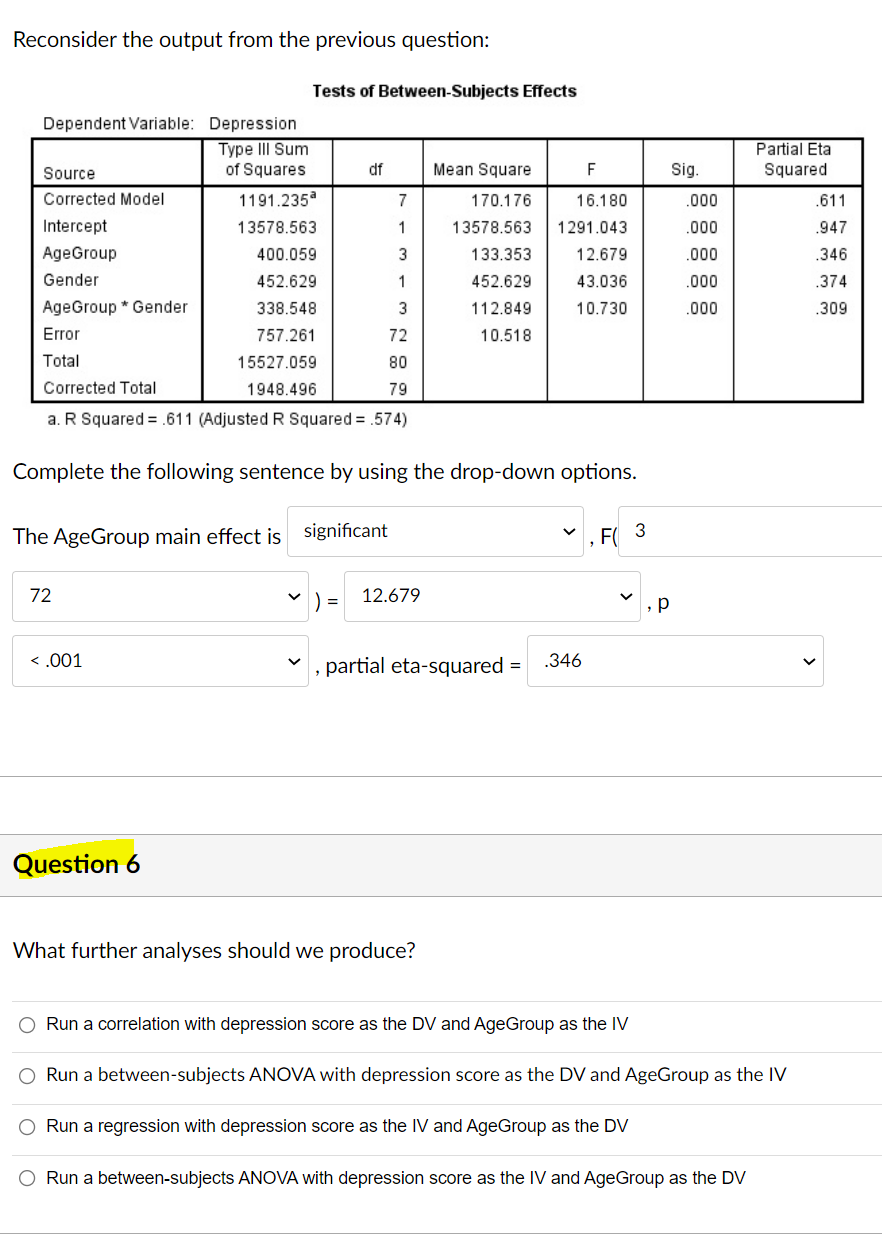 Solved Reconsider the output from the previous question: | Chegg.com