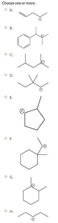 Solved Select all of the molecules that will readily undergo | Chegg.com