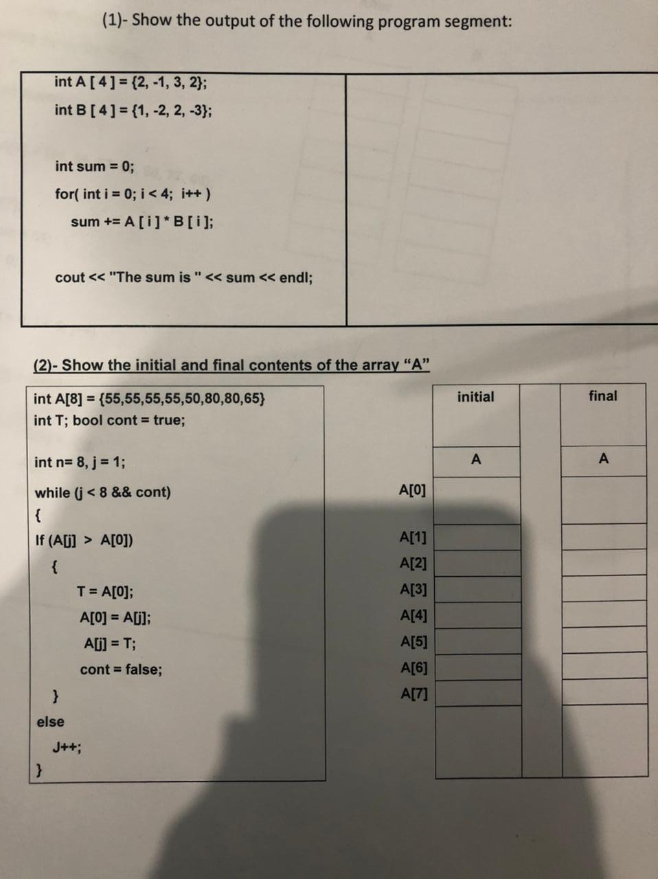 Solved with an explanation, please. | Chegg.com