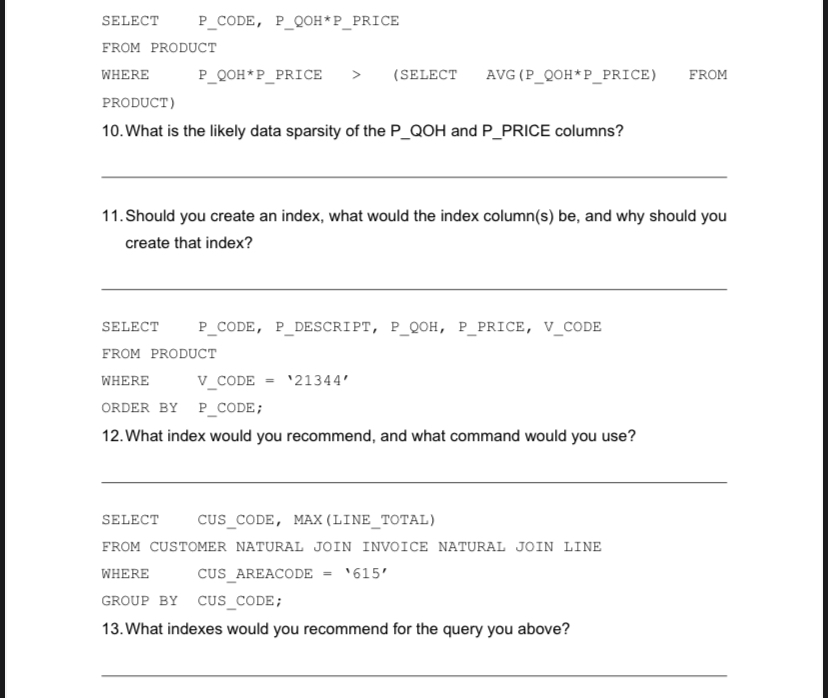 Solved SELECT , ﻿P_CODE, P_PRICESELECT , ﻿P_CODE, | Chegg.com