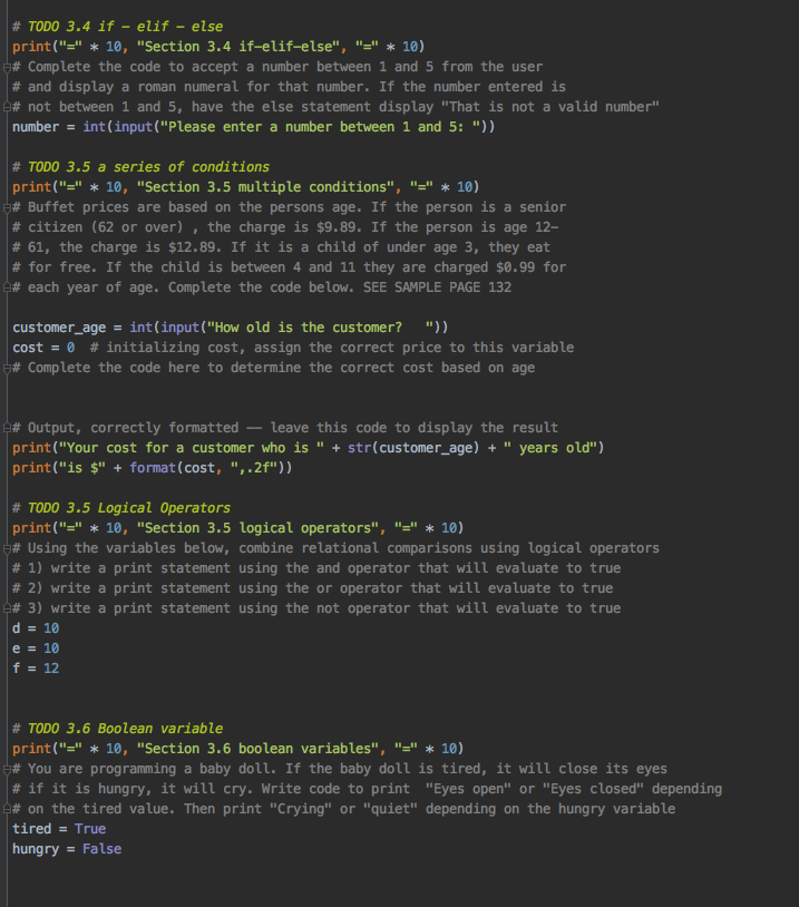 Solved Complete all of the TODO directions The number next | Chegg.com