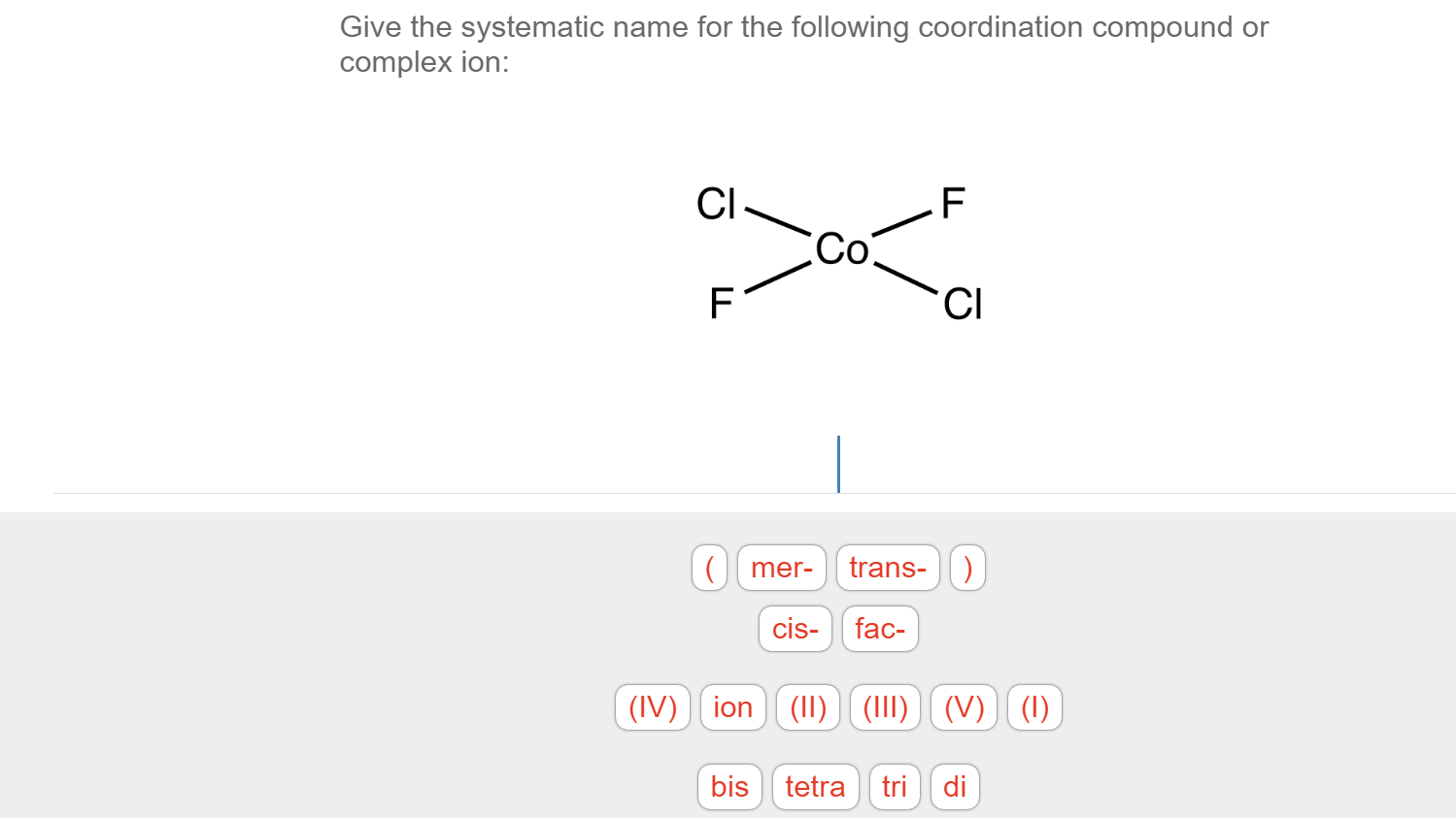 Solved Give the systematic name for the following | Chegg.com