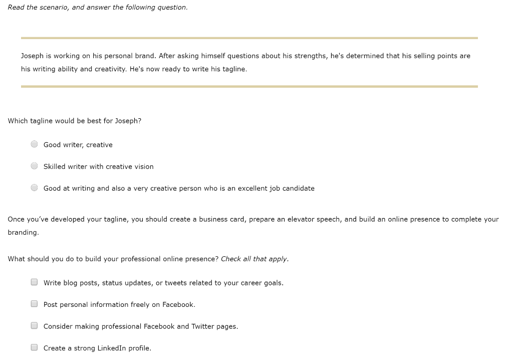 Solved Read the scenario, and answer the following question | Chegg.com