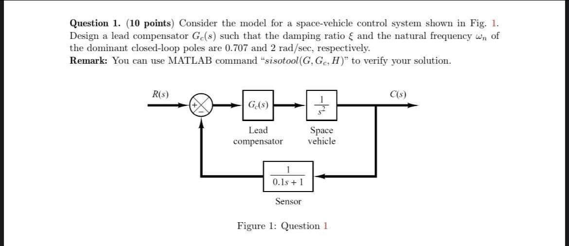 Solved Question 1 10 points consider The Model For A