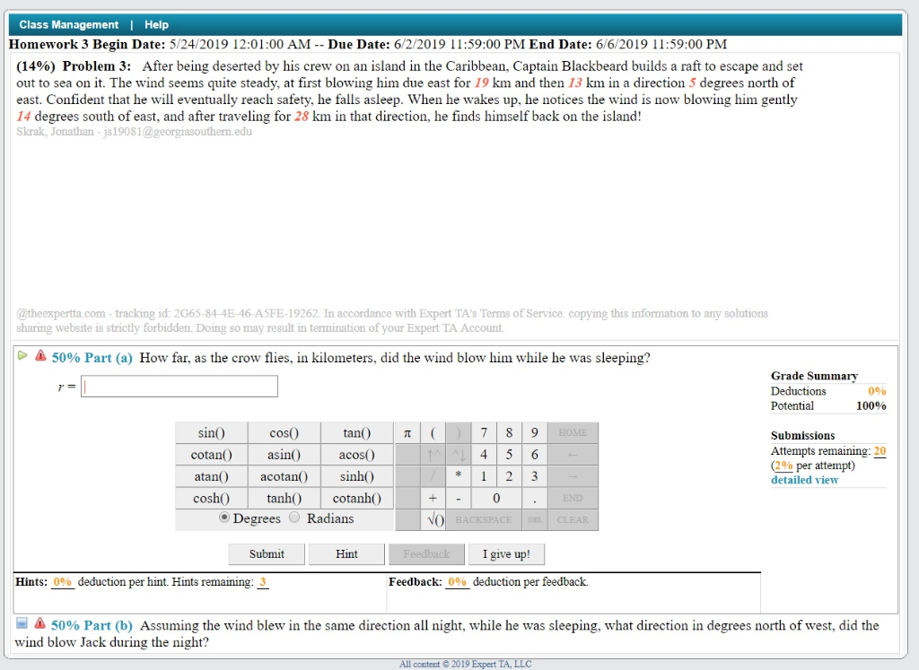 Solved Class Management Help Homework 3 Begin Date: | Chegg.com