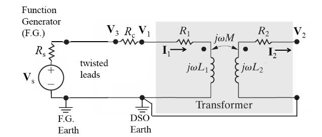 Solved Function Generator Rs twisted leads Transformer F.G | Chegg.com