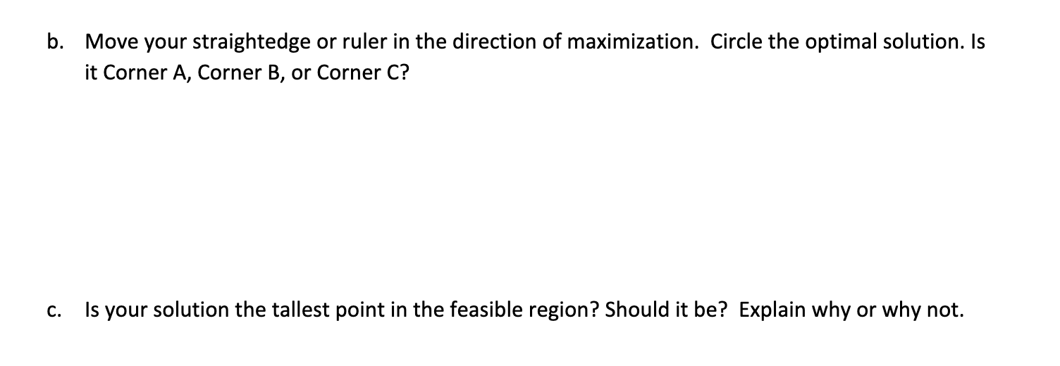 Solved Consider the feasible region indicated below (the | Chegg.com