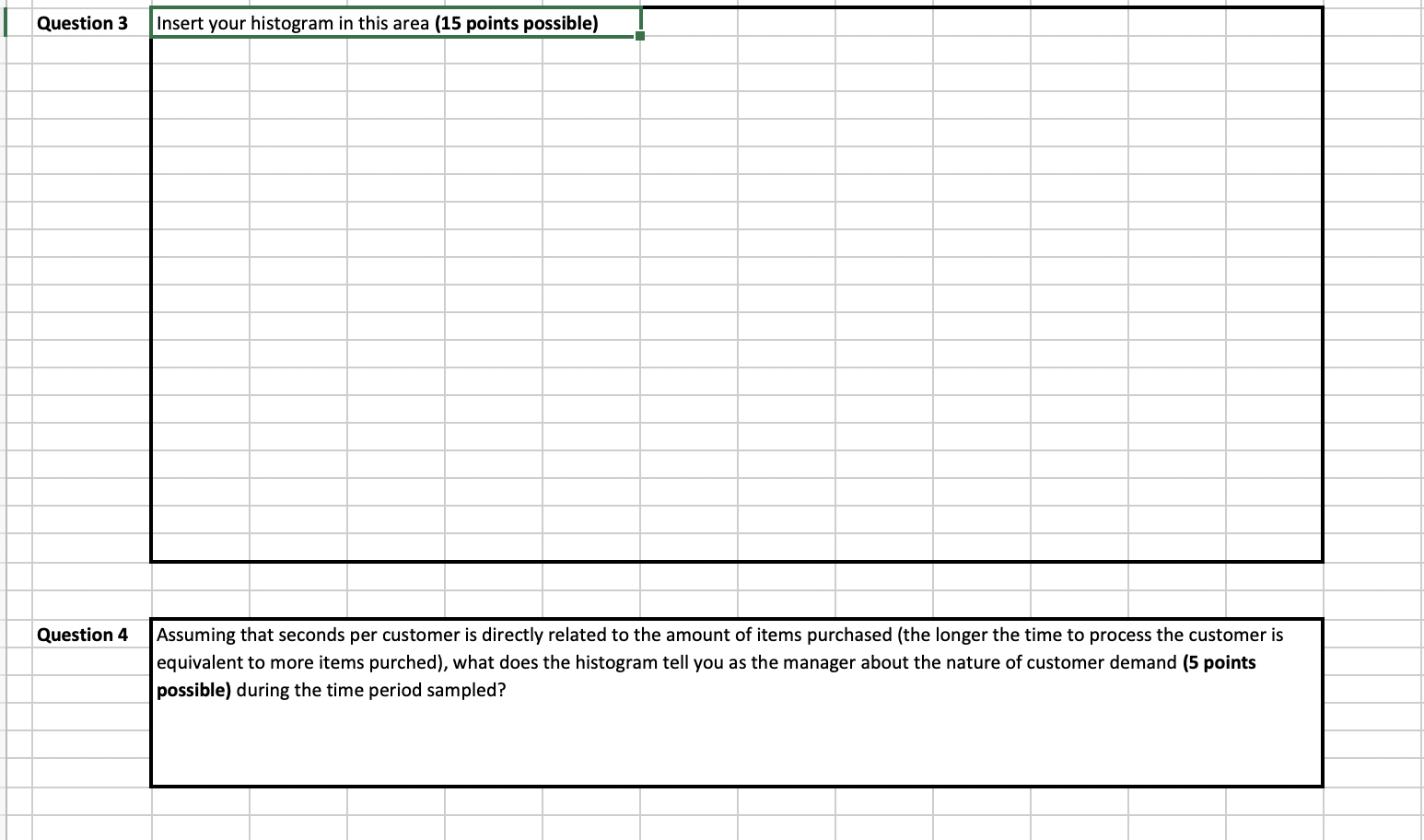Solved 8 You are a store manager and are measuring the | Chegg.com