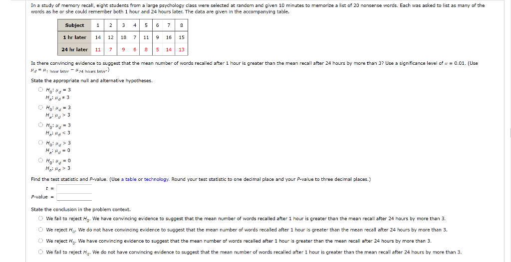 Solved In A Study Of Memory Recall Eight Students From A Chegg solved-in-a-study-of-memory-recall-eight-students-from-a-chegg