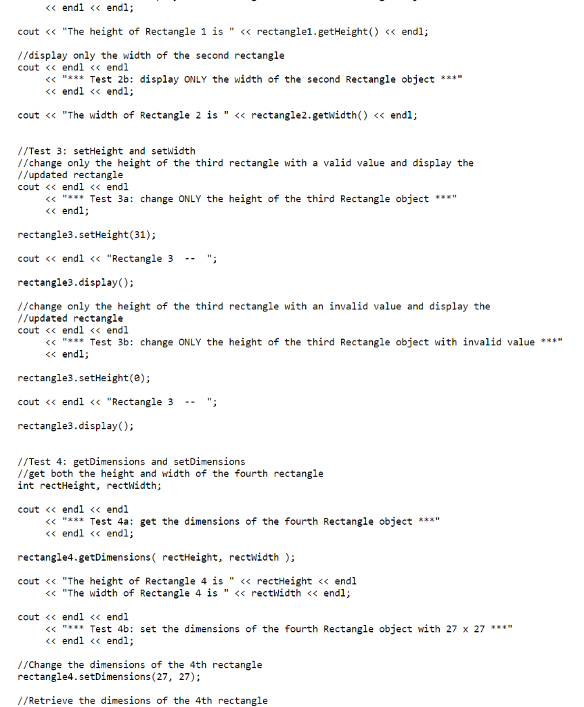Solved Overview For this assignment, implement the methods | Chegg.com