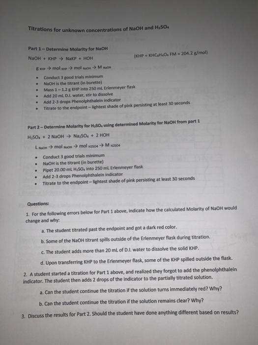 Solved PARTI: Write a balanced equation for the reaction | Chegg.com