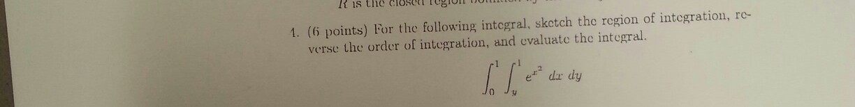 Solved II is th clogel lug 1. (6 points) For the following | Chegg.com