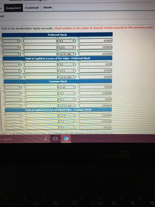 Solved ORION Problem 11-1A (Part Level Submission) Novak | Chegg.com