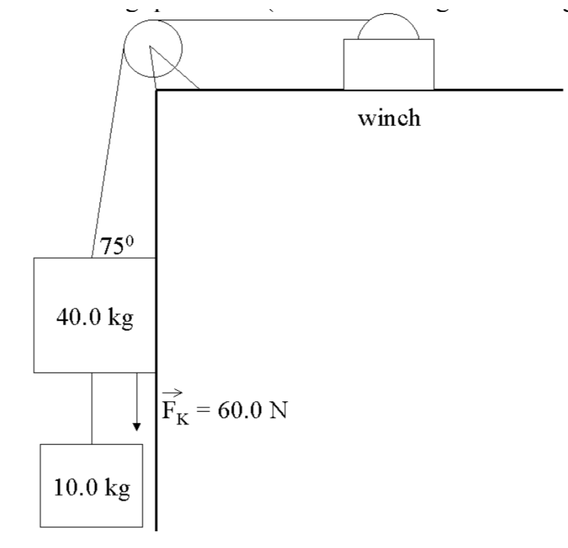Solved 20. An electric winch is used to raise a 40‐kg | Chegg.com Solved 20. An electric winch is used to raise a 40‐kg | Chegg.com