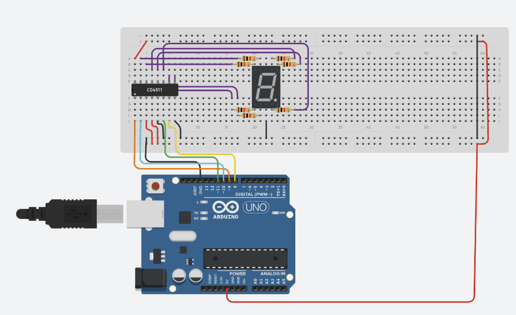 Solved What is wrong with this BCD to 7 segment decoder? | Chegg.com