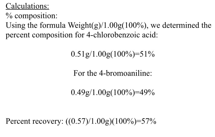 Solved Calculate % composition of mixture 1 and mixture 2 | Chegg.com