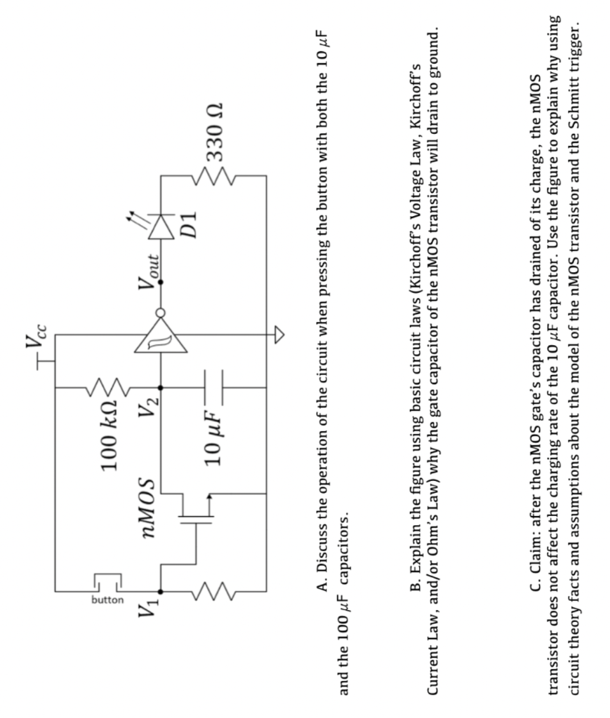 Solved B. Explain the figure using basic circuit laws | Chegg.com