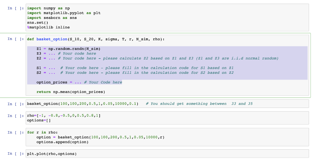 Solved This is a .ipynb file, please fill out the function | Chegg.com