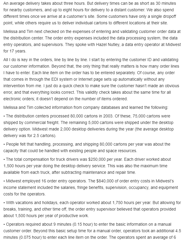 Solved Time-driven activity-based costing, activity-based | Chegg.com