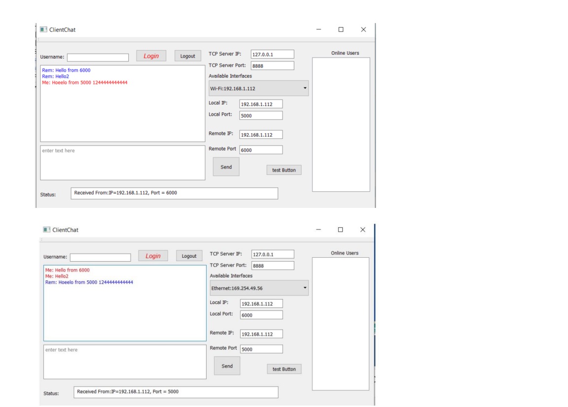Solved In this project Peer to Peer Application that runs on | Chegg.com