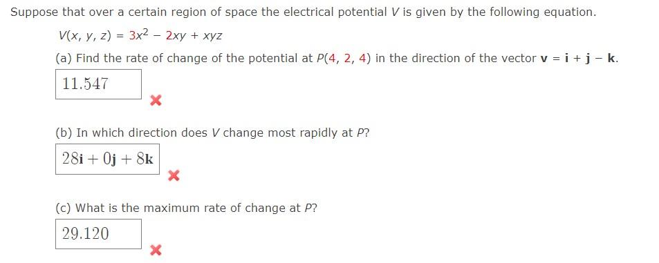 Solved ppose that over a certain region of space the | Chegg.com Solved ppose that over a certain region of space the | Chegg.com