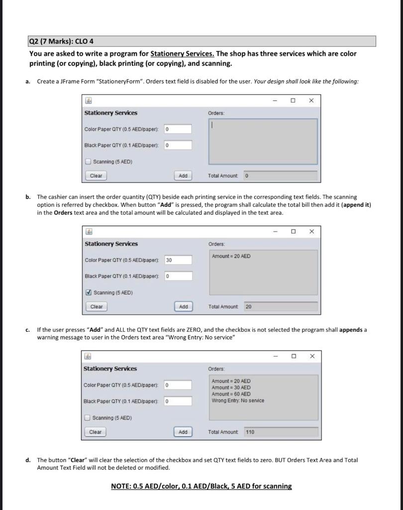 Solved Q1 (13 Marks): CLO 1, CLO 3 The following class UML | Chegg.com