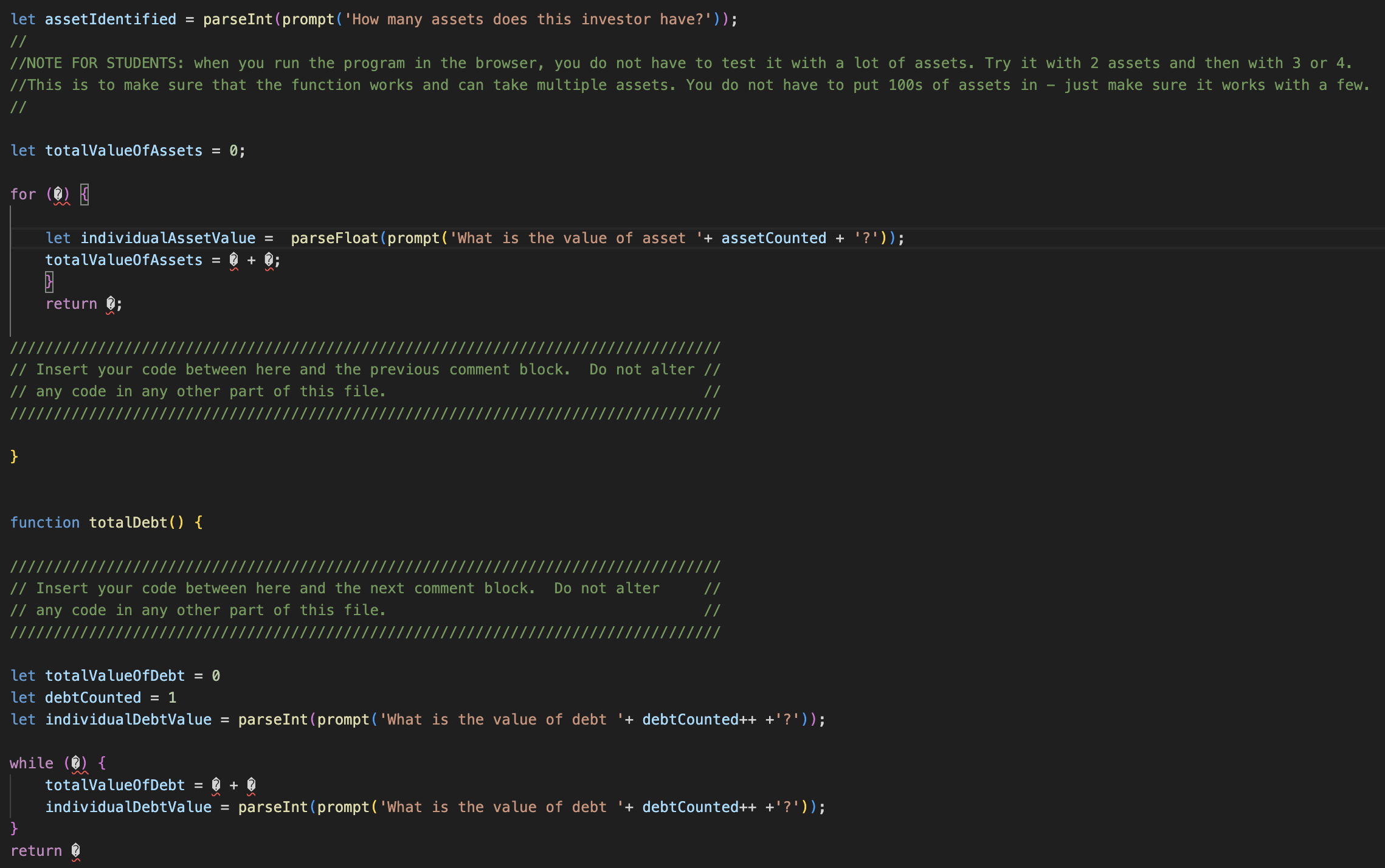 Solved Please review the directions for the program (below). | Chegg.com