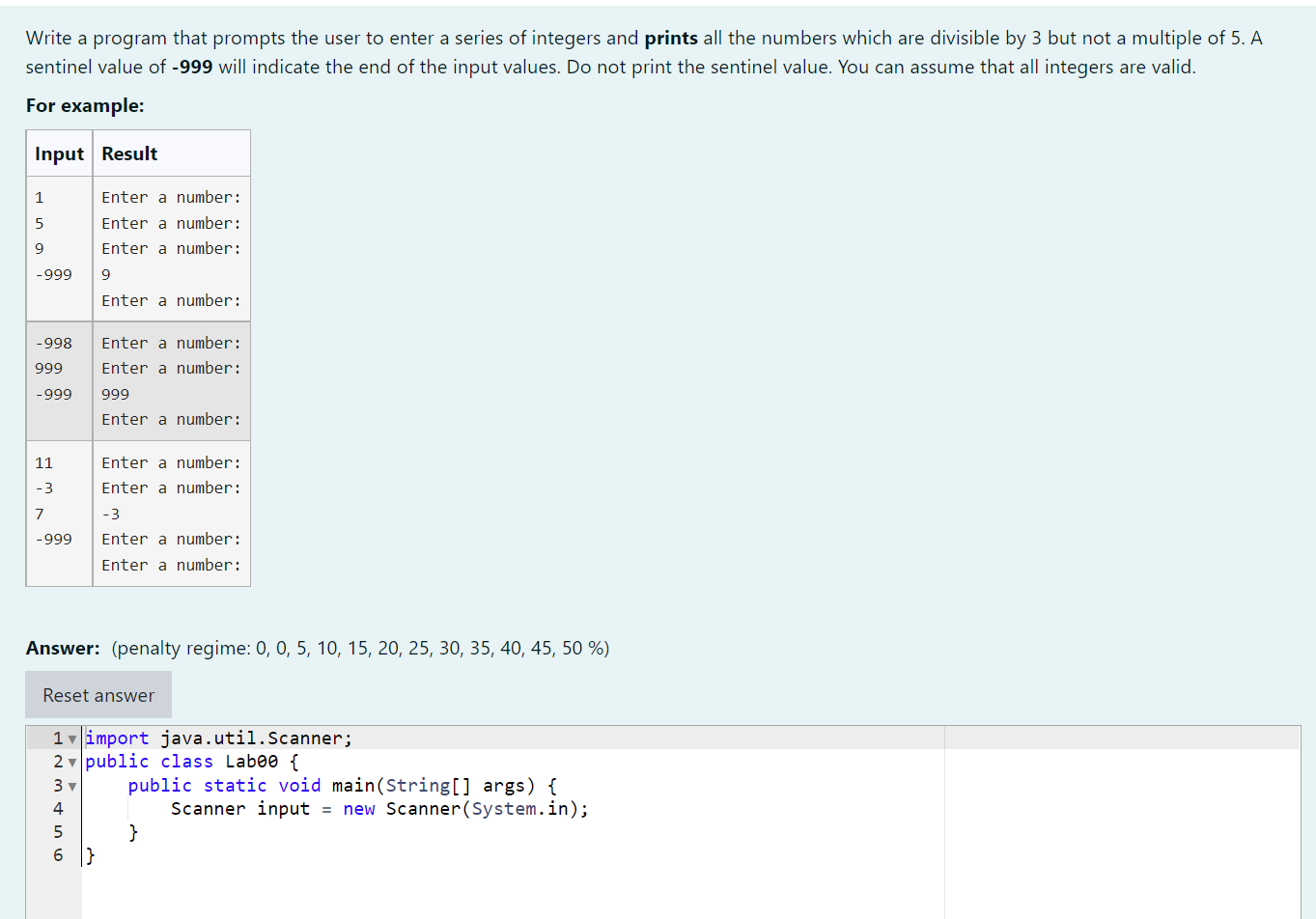 Solved Write a program that prompts the user to enter a | Chegg.com