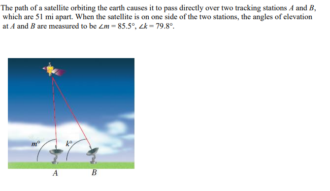 Solved The path of a satellite orbiting the earth causes it | Chegg.com