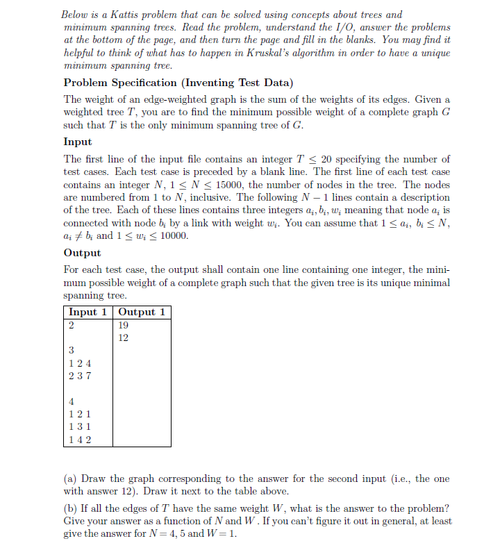 Solved Below Is A Kattis Problem That Can Be Solved Using 