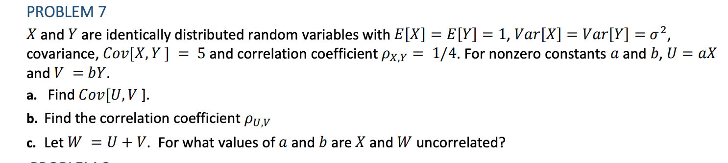 Solved 𝑋 and 𝑌 are identically distributed random | Chegg.com