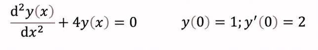 Solved Solve the 2nd differential equation below with the | Chegg.com