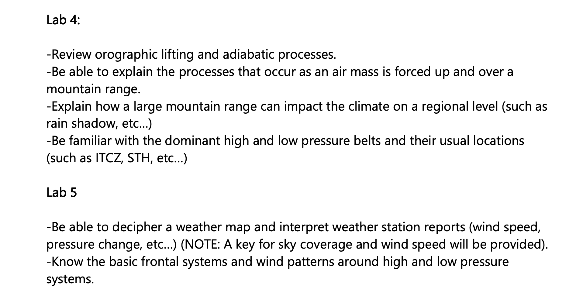 Solved Lab 3: -Review insolation (incoming solar radiation). | Chegg.com