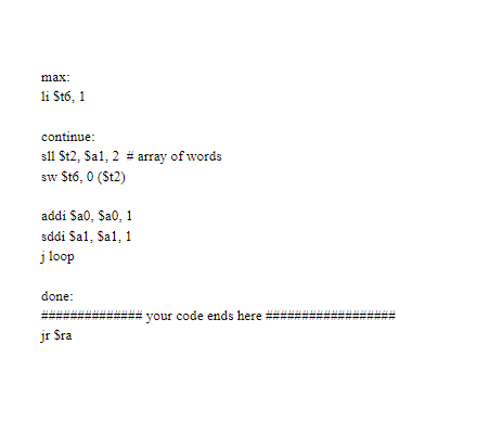 Solved 6. Write a function which takes an array of integers | Chegg.com