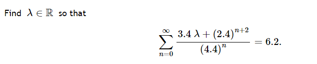 Solved Find \\( \\lambda \\in \\mathbb{R} \\) so that \\[ | Chegg.com