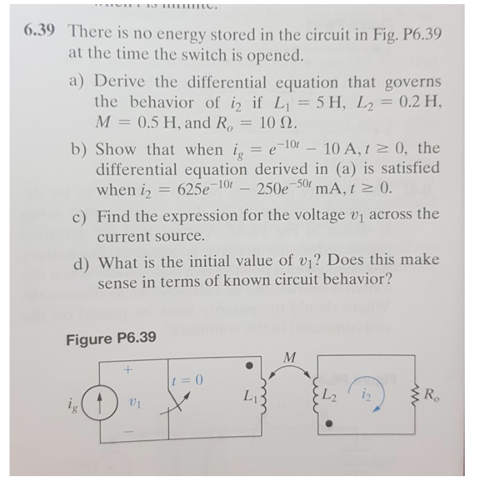 Solved , 6.25 The three inductors in the circuit in Fig. | Chegg.com