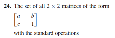 Solved In Exercises 13–28, determine whether the set, | Chegg.com