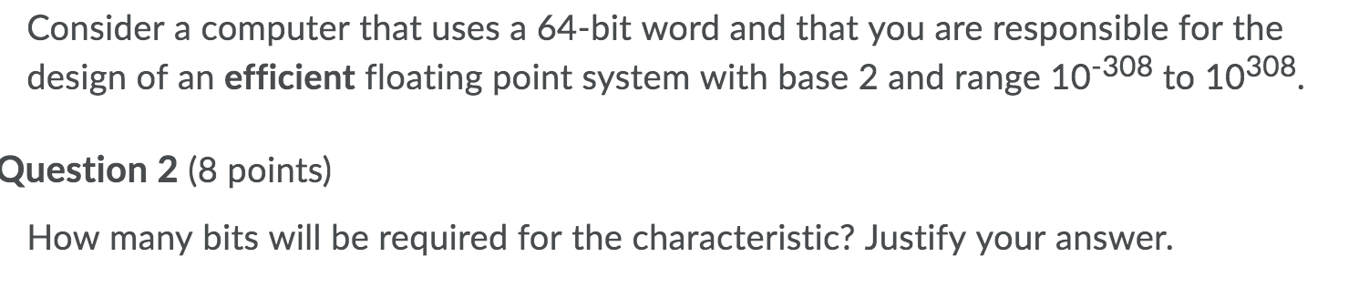 Solved Consider a computer that uses a 64-bit word and that | Chegg.com
