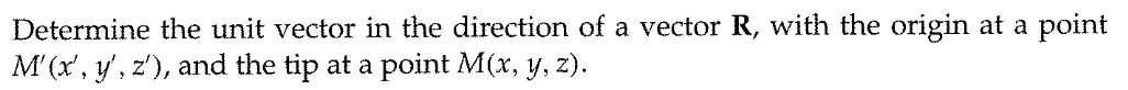 Solved Determine the unit vector in the direction of a | Chegg.com