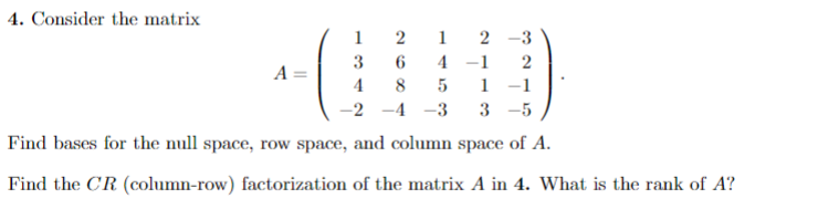 Solved Consider the | Chegg.com