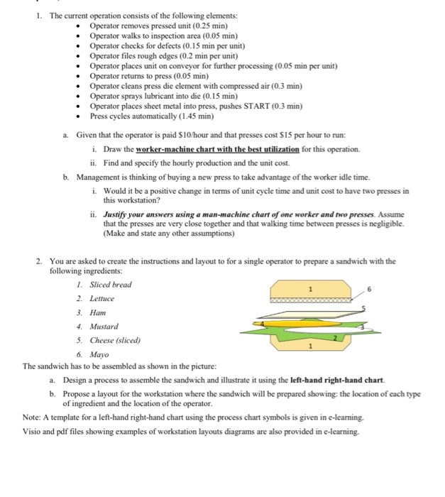 1. The current operation consists of the following | Chegg.com