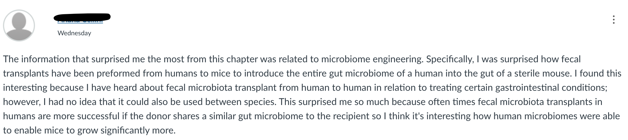 Solved Can you please comment on the following answer which | Chegg.com