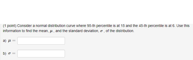 Solved Consider a normal distribution curve where 95-th | Chegg.com